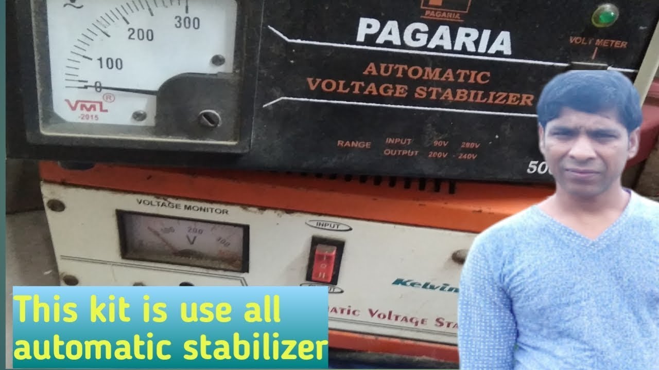 How to use any 500 watt stabilizer this kit - YouTube
