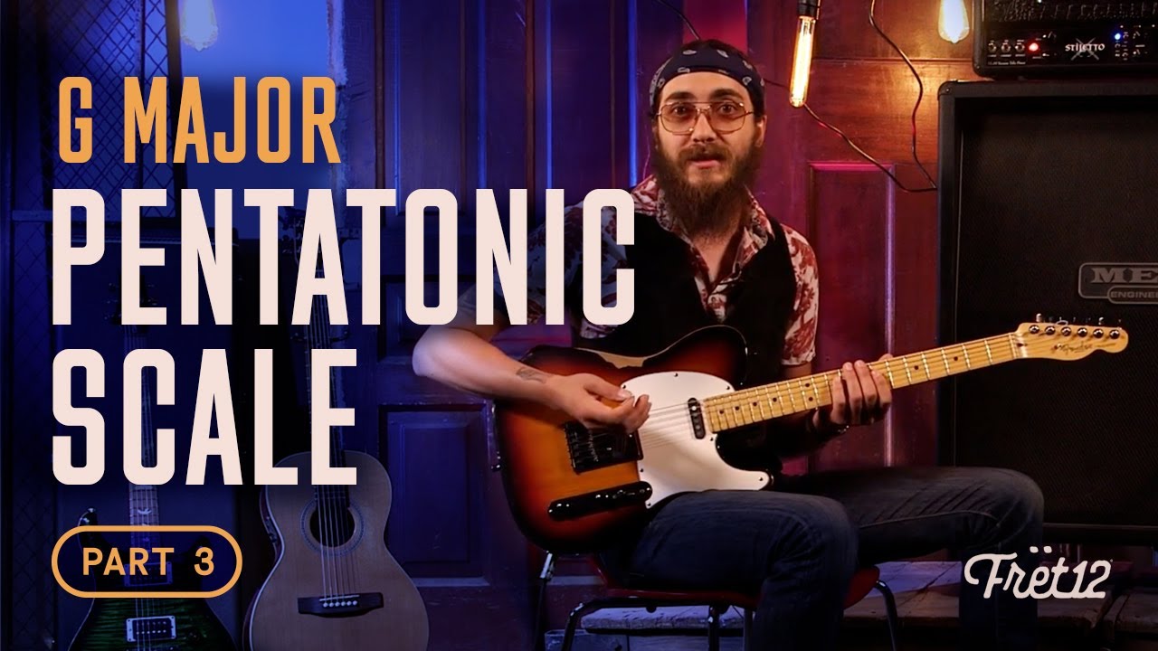 Learn the G Major Pentatonic Scale With John Konesky [Part 3] - YouTube