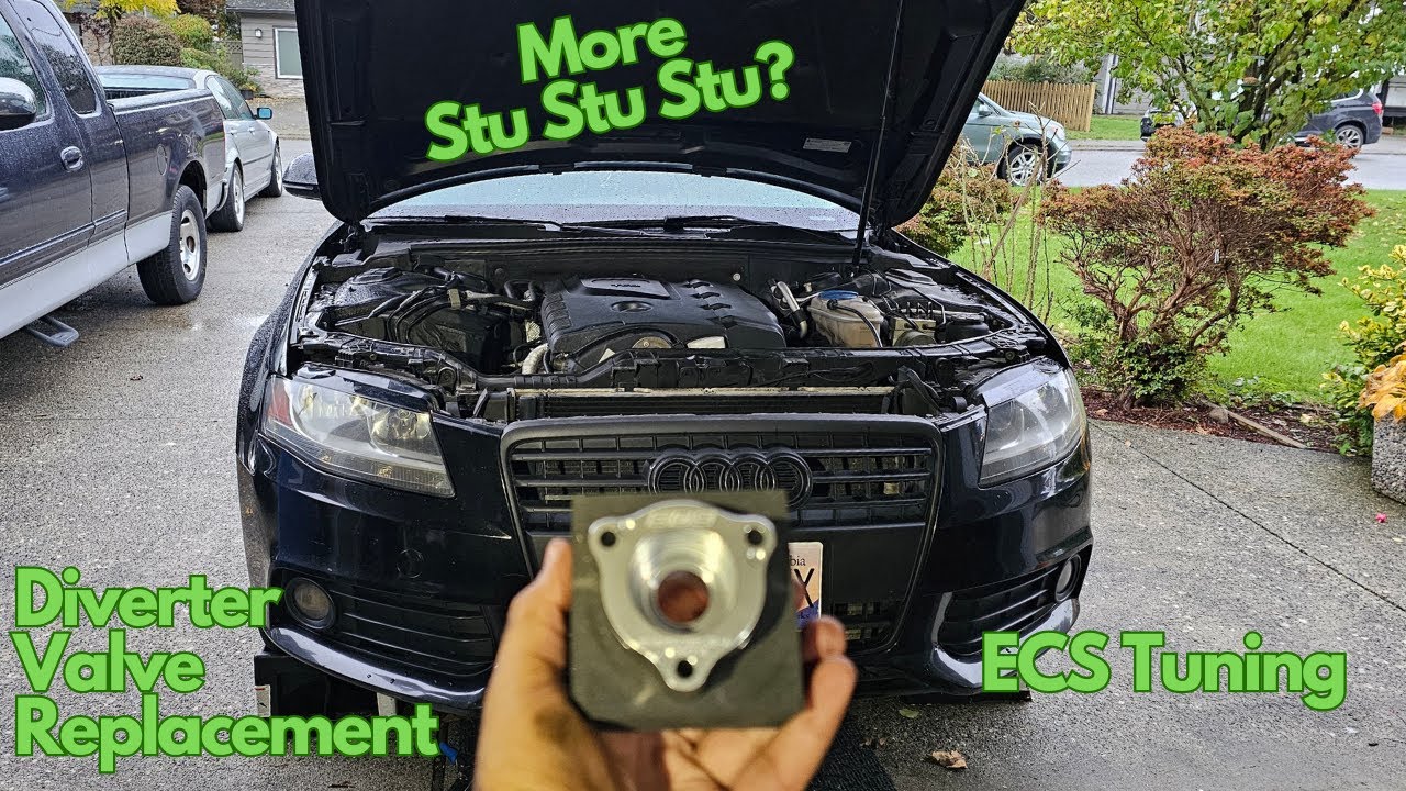 B8 Audi A4 2 0 ECS Tuning Diverter Valve Spacer Install YouTube b8-audi-a4-2-0-ecs-tuning-diverter-valve-spacer-install-youtube