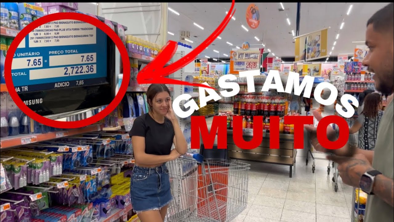 FAZENDO COMPRA DO MÊS |Fany Ramos - YouTube