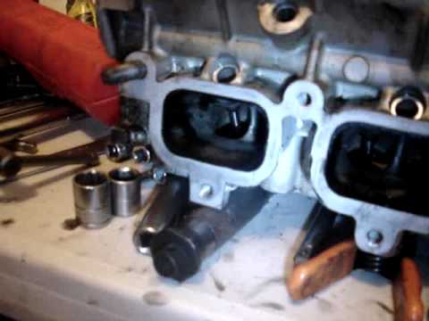 4g63 cylinder head with bent valves + extra - YouTube