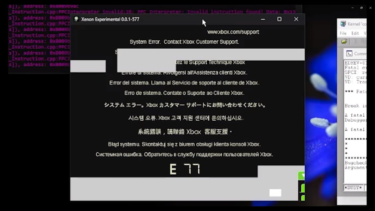 Loading xboxkrnl in Xenon (Xbox 360 emulator) - YouTube