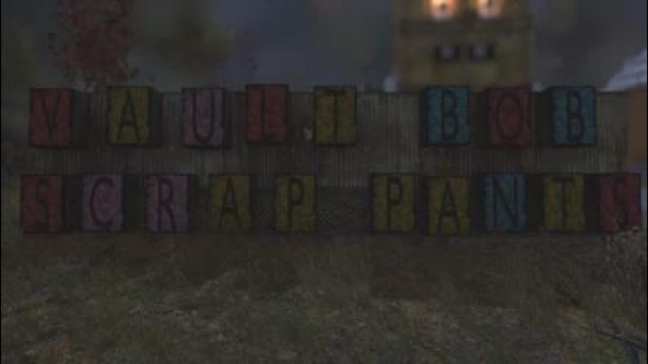 Fallout 76 Camp- vault bob scrap pants - YouTube
