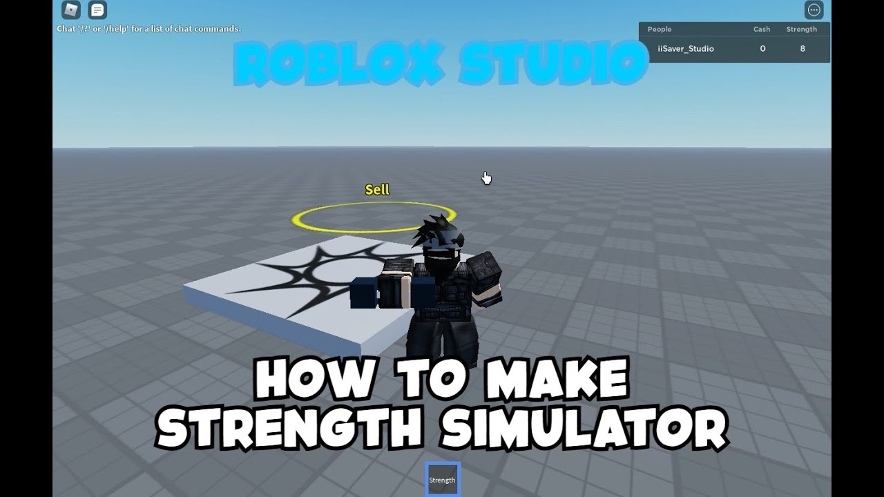 How to Make Strength Simulator! #1- Roblox Studio - YouTube