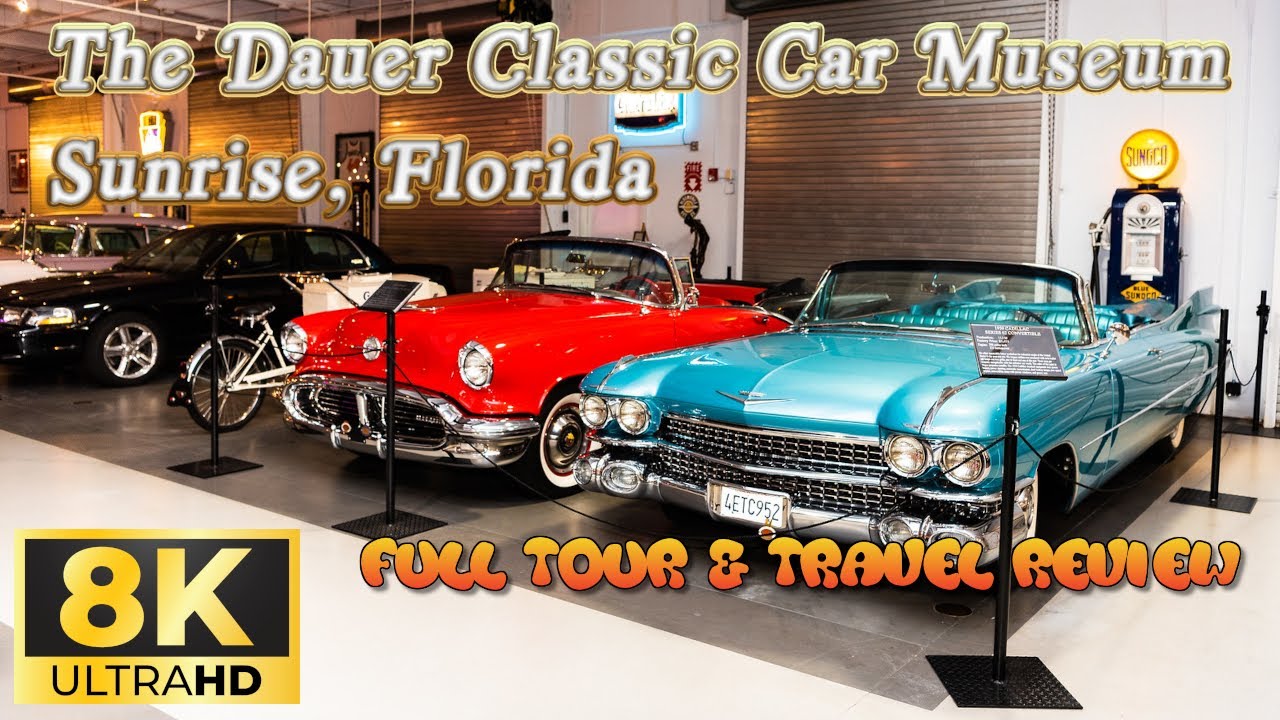 Full Tour of the Dauer Classic Car Museum (Sunrise, FL) - 8K Virtual ...
