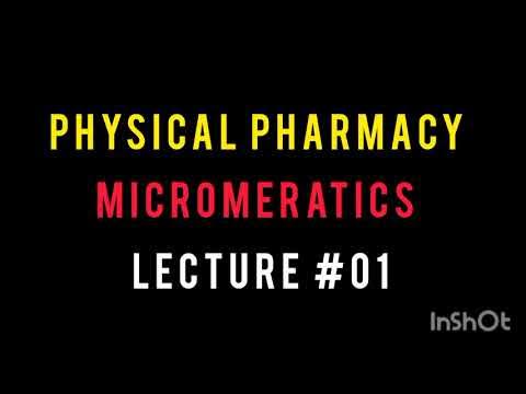 Micromeritics Lecture 1 | Definition | Importance | Particle Size | Physical Pharmacy By Muneeb ...