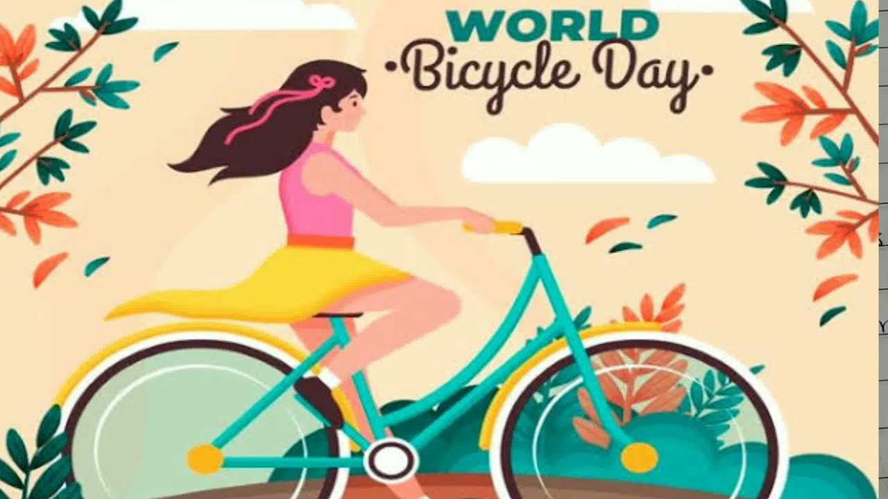 "World Bicycle Day" paragraph/lines/essay in English. Let's Learn ...