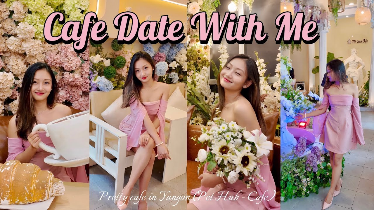 Pretty Cafe in Yangon ( Pet Hub - Cafe ) - YouTube