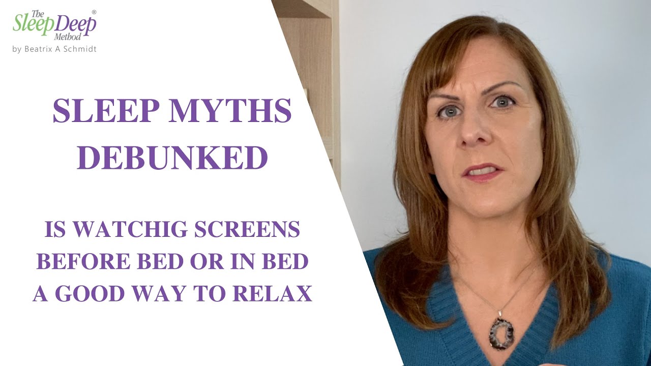 Is TV Before Bed ACTUALLY Relaxing? | Sleep Myths Debunked - YouTube