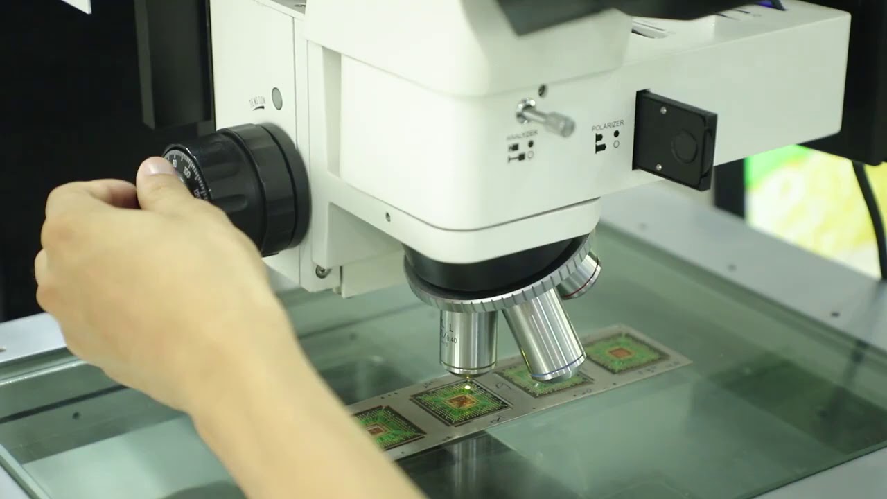 VMM-D Series Video Measuring Microscope - YouTube