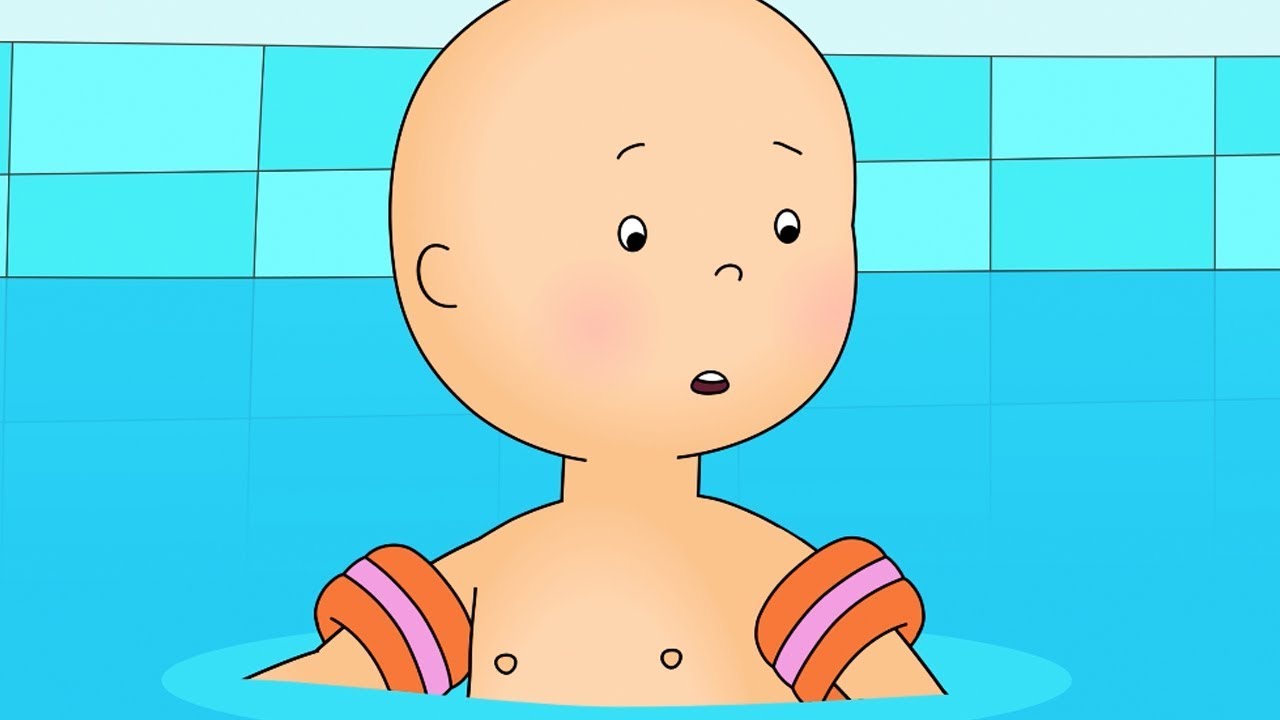 Caillou am Schwimmbad | Caillou auf Deutsch - YouTube
