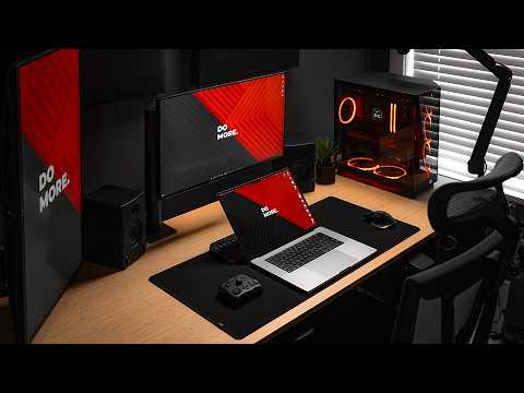 The Ultimate Custom PC & MacBook Setup Tour - YouTube