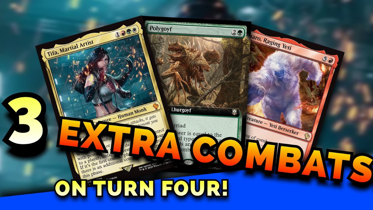 3 EXTRA COMBATS ON TURN FOUR | Tifa, Martial Artist Deck Tech - YouTube
