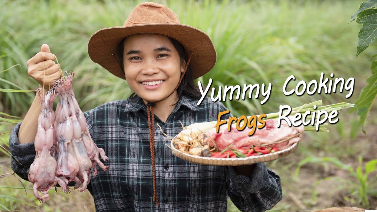 Yummy cooking Frogs recipe - Rural Cooking - YouTube