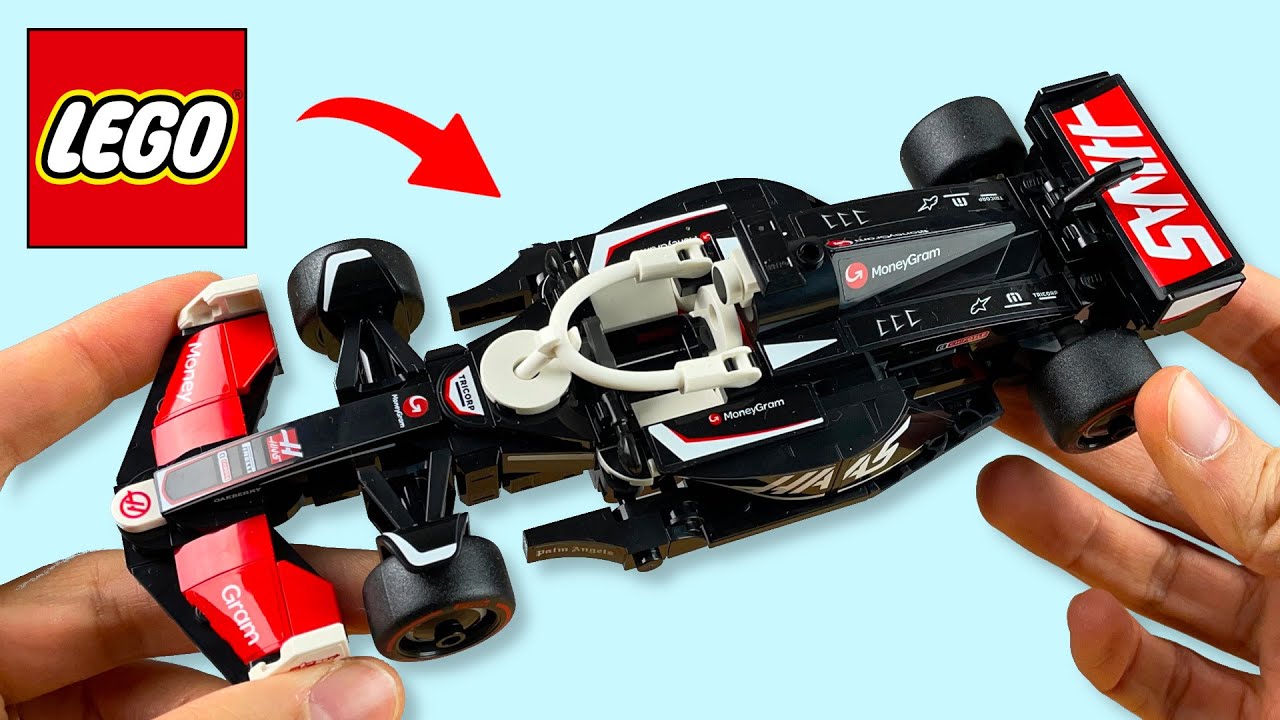 I BUILT the LEGO Speed Champions F1 Haas Race Car - YouTube