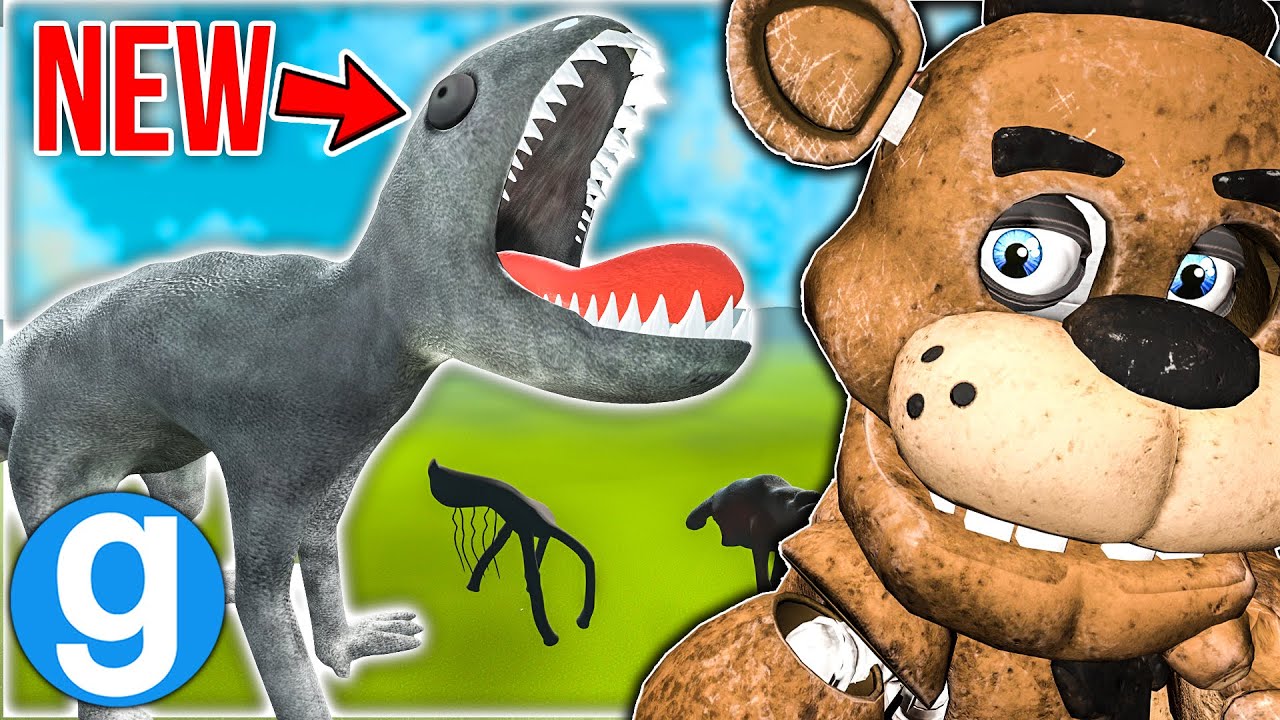 FNAF VS NEW TREVOR HENDERSON BEHEMOTH NPC! - Gmod FNAF - YouTube