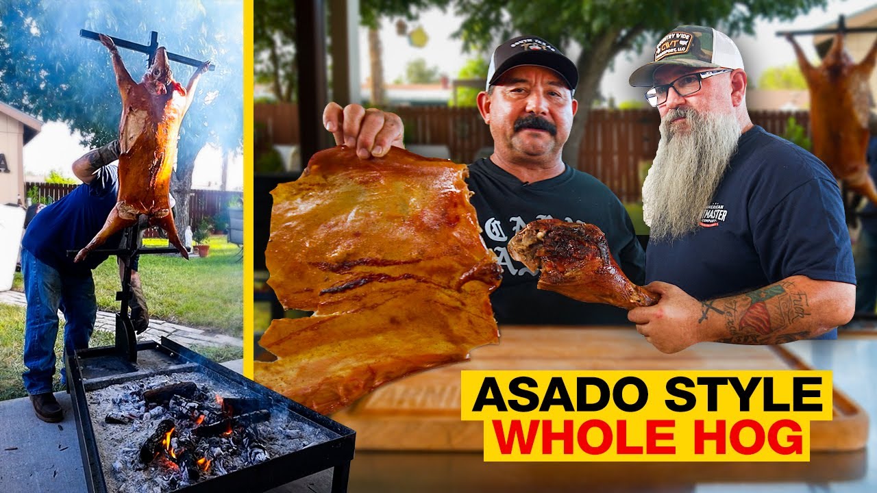 How to ROAST a WHOLE HOG on an ASADO SPINNING CROSS (Big Jav's BBQ Interview & Recipe) - YouTube