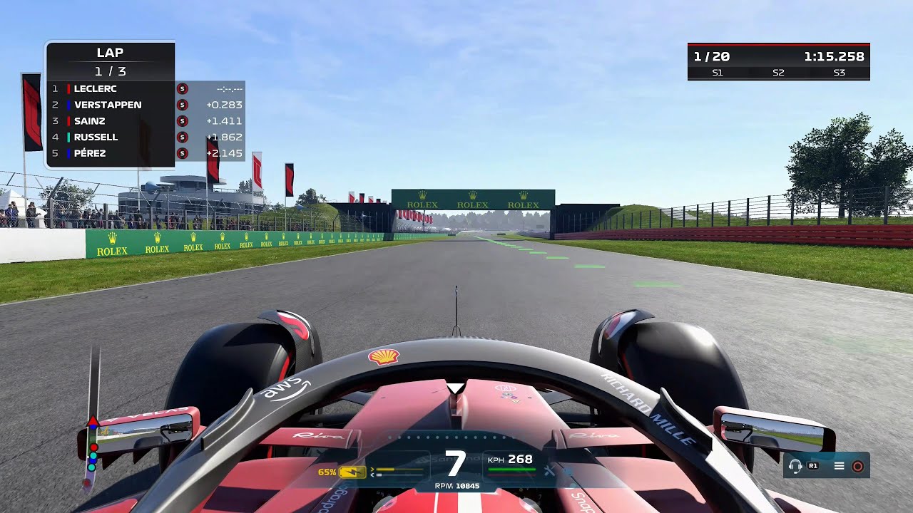 F1 22 - British Grand Prix -Silverstone Circuit 4K HDR 60ᶠᵖˢ Full ...