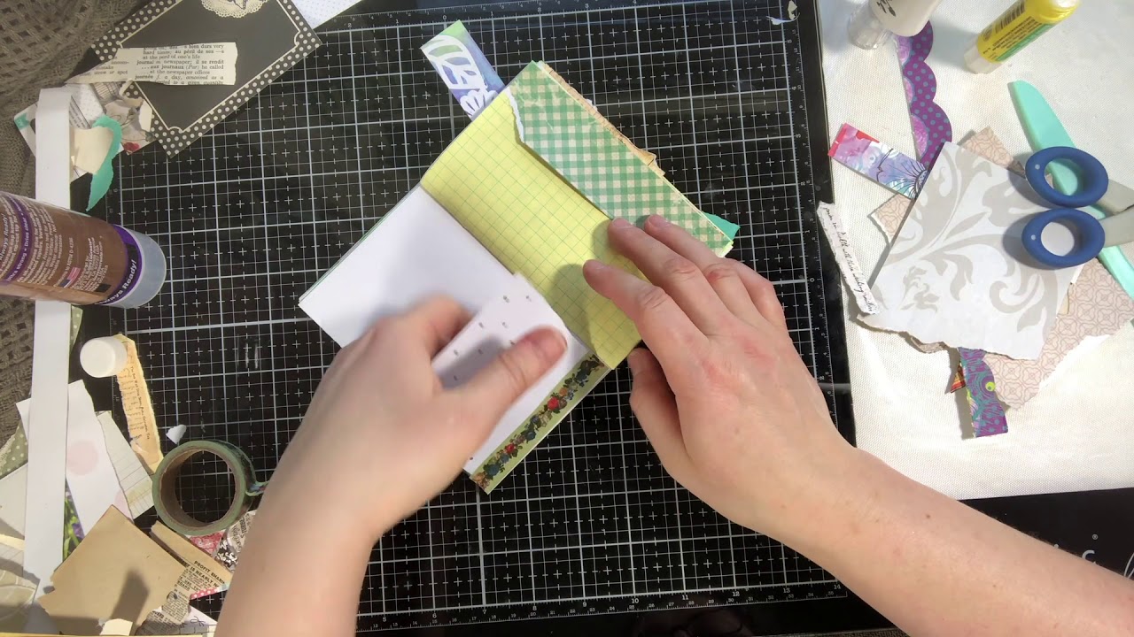 Junk Journal Tutorial Part 2 Youtube