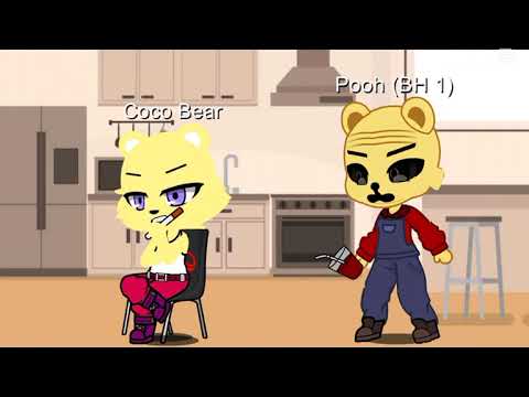 Hot Kool aid meme ft Horror Winnie Pooh and Coco Bear