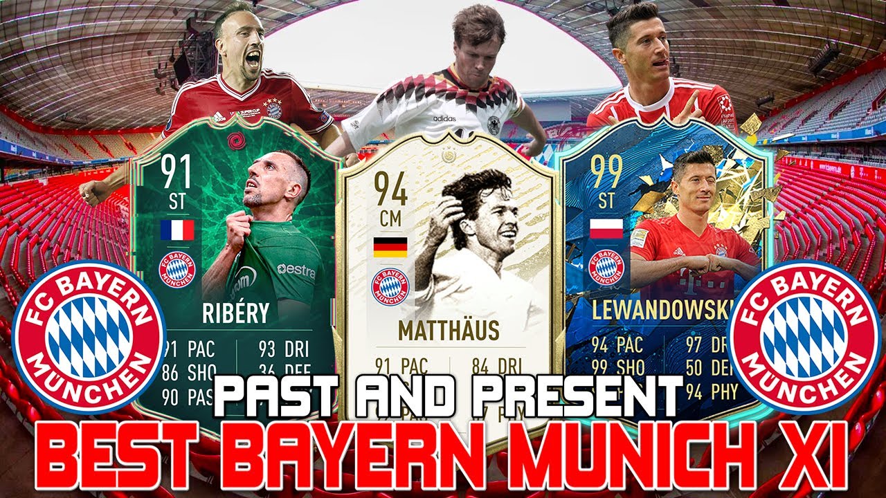 PAST AND PRESENT BAYERN MUNICH SQUAD BUILDER! | FIFA 20 ULTIMATE TEAM ...