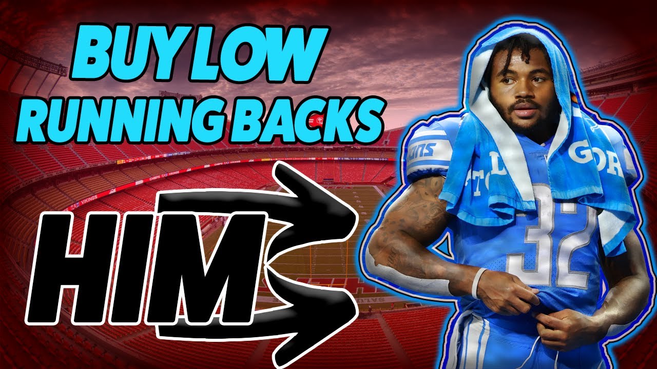 5 BUY LOW RBs for Week 7 | D'andre Swift, Melvin Gordon, Joe Mixon and ...