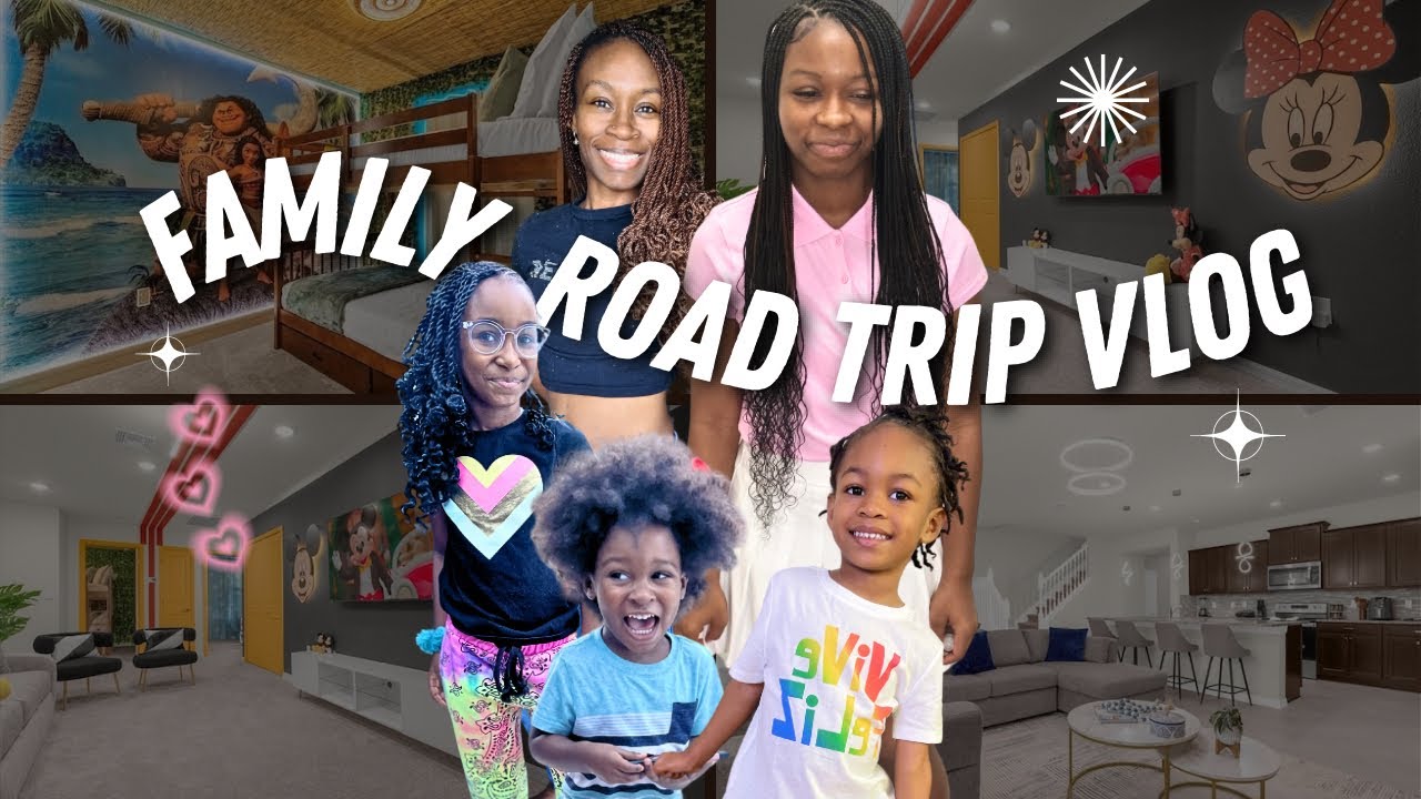 Family Road Trip Vlog 🤗| From Hotel Life to a Magical Orlando Vacation ...