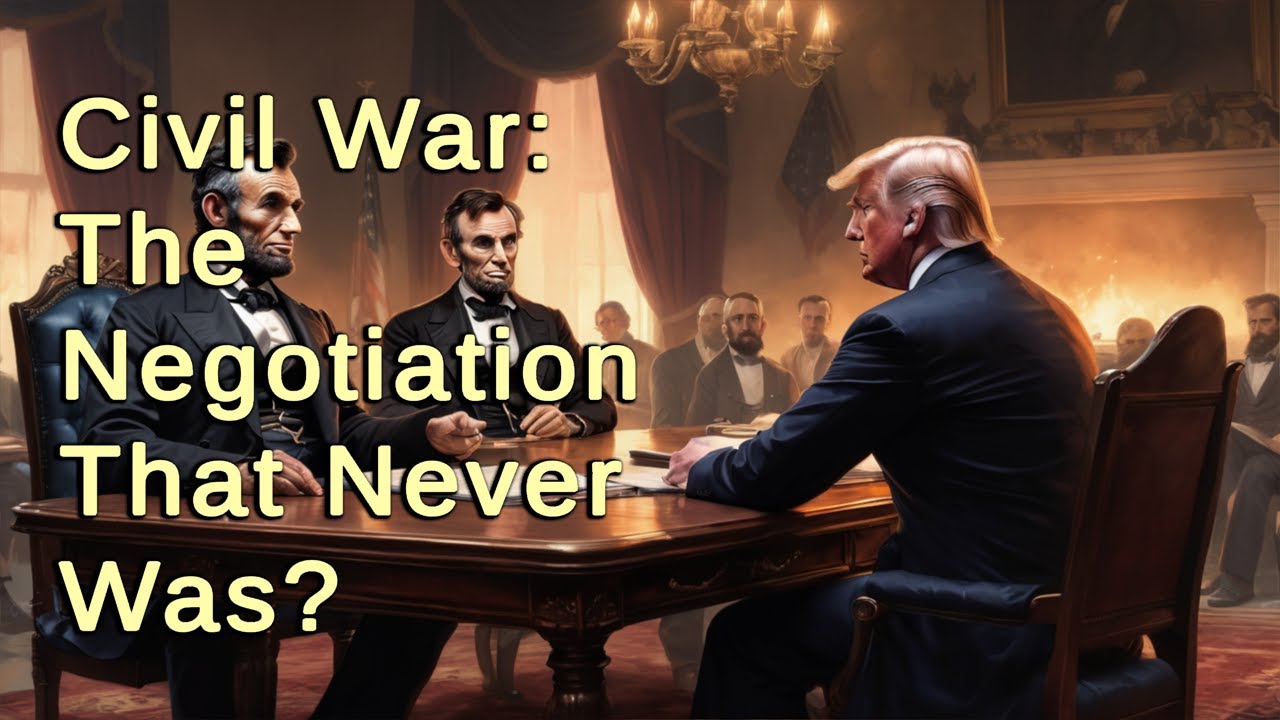 Trump's Time Machine: A Civil War 'Negotiation' Comedy - YouTube