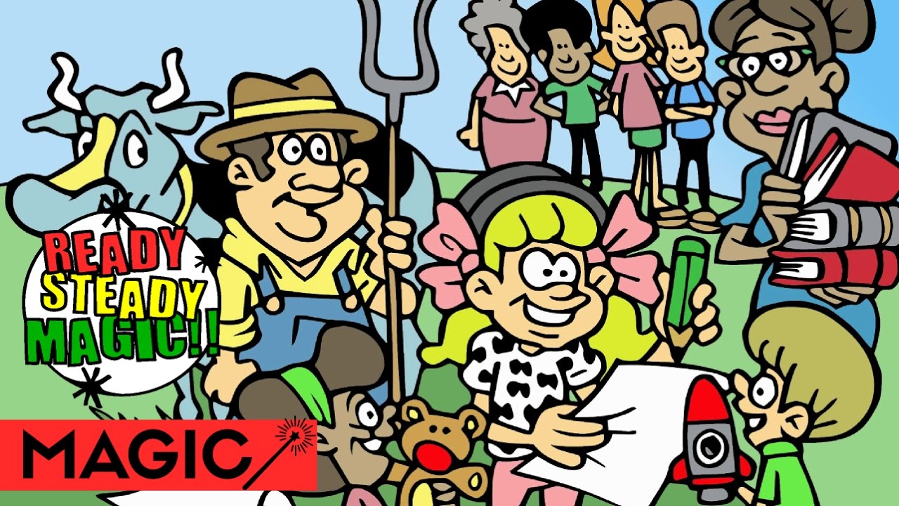 The Magic Pencils | Storytelling Magic Cartoon #4 | Ready Steady Magic ...