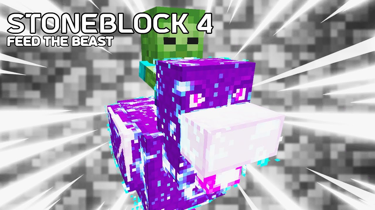 StoneBlock 4 Mighty Ender Chicken Destruction and Flux Networks EP11 ...