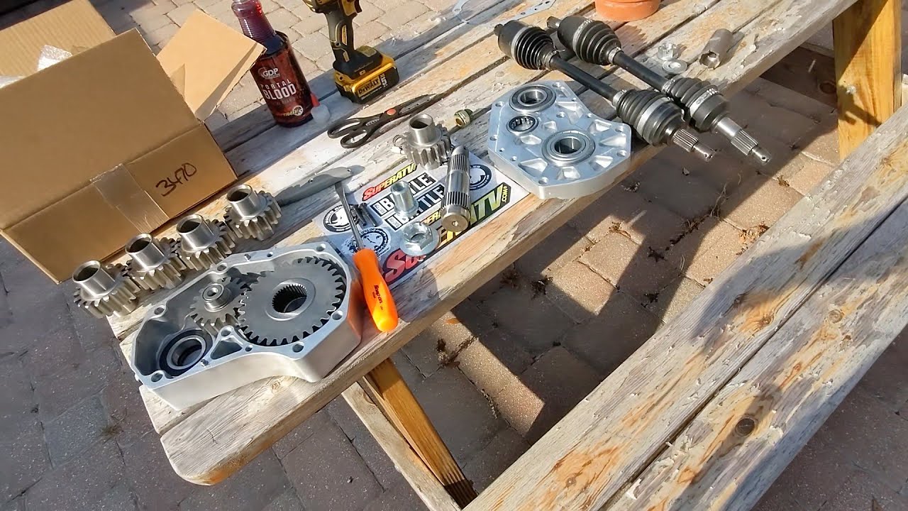 6" Portals on a Rubicon 520? Parts fit check and unboxing - YouTube