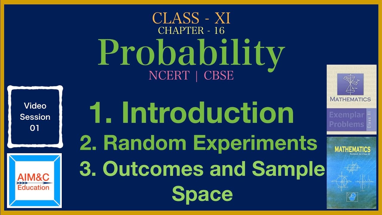 Random Experiments | Outcome and Sample Space | Class 11 Maths ...