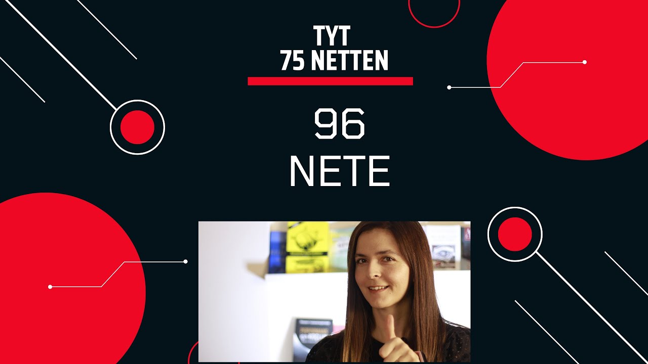 75 NETTEN 96 NETE NASIL ÇIKILIR?/ TYT'DE NETLER NASIL ARTAR?/#YKS #TYT ...