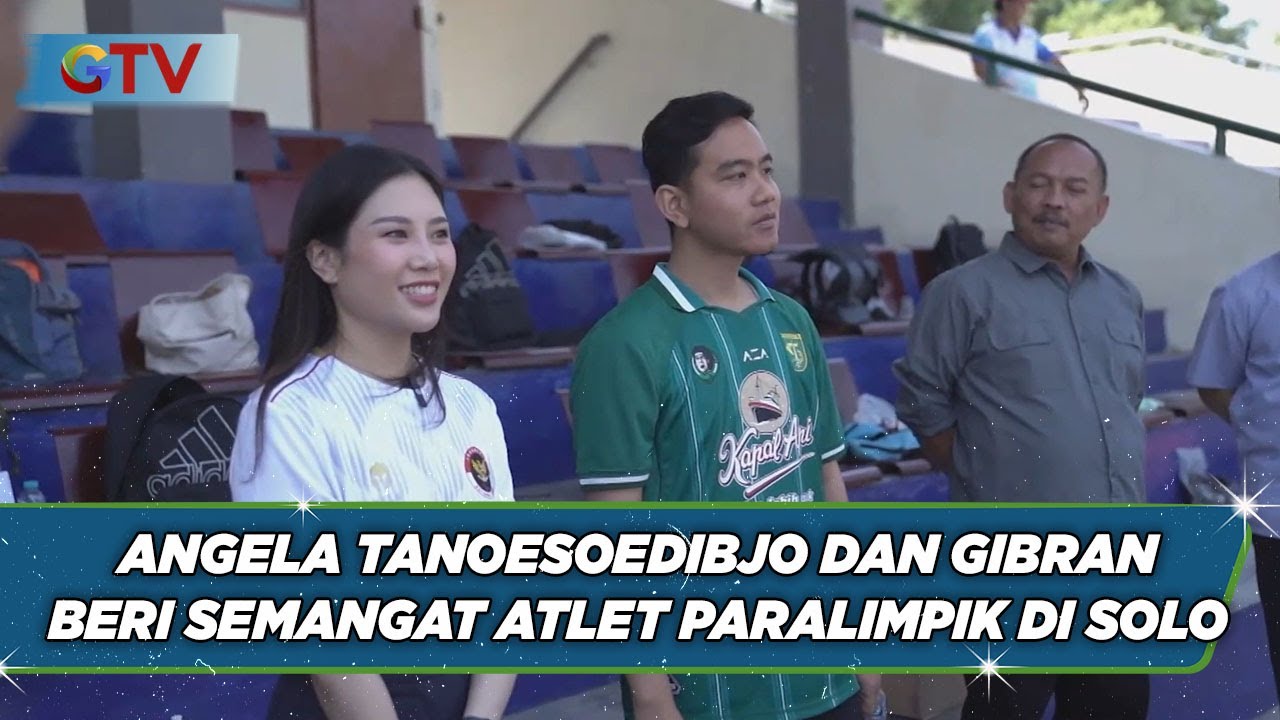 Asian Para Games 2023: Angela Tanoesoedibjo dan Gibran Beri Semangat ...