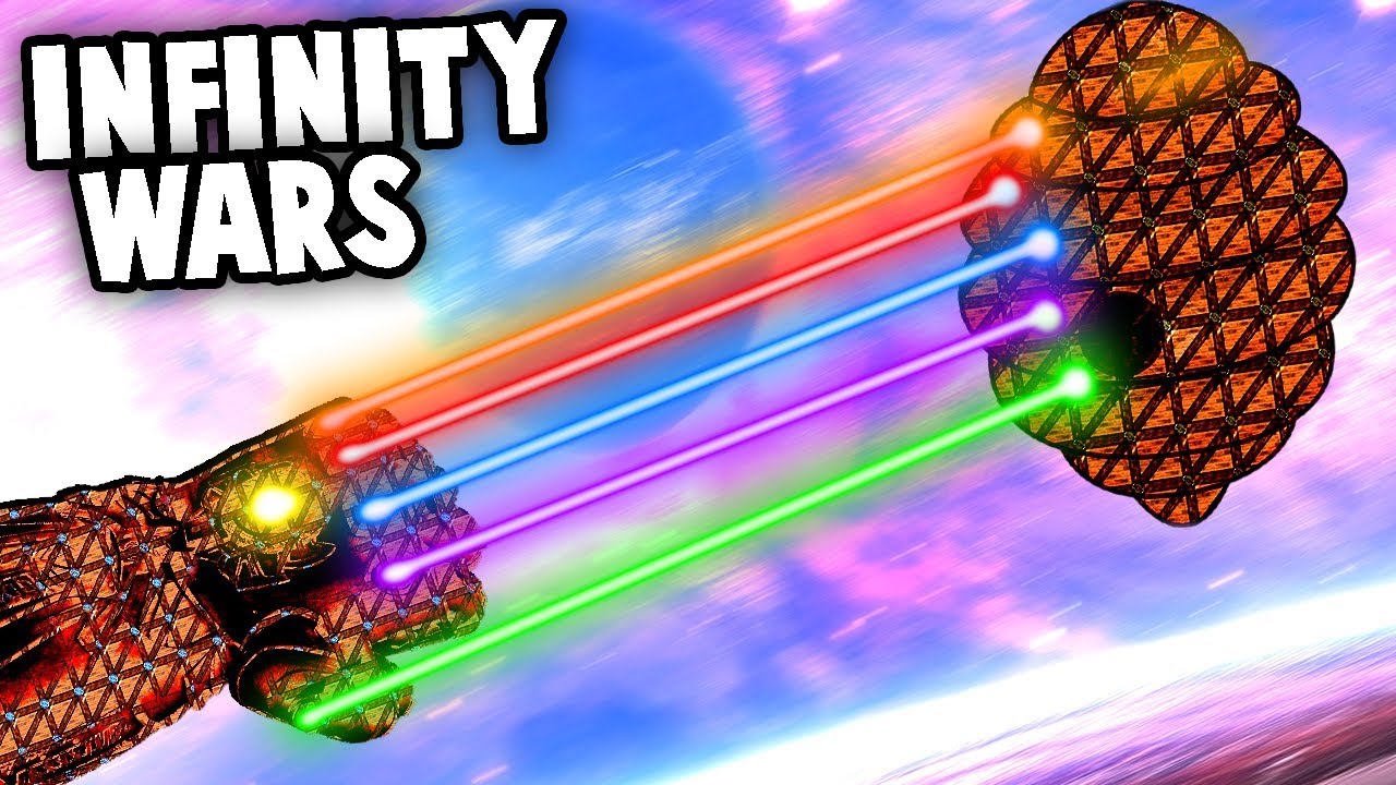 INFINITY War Lasers! NEW Mod = Best Lasers! (Forts Gameplay) - YouTube