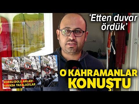 Balkondan Düşen Çocuğu Havada Yakalayan Kahramanlar Konuştu