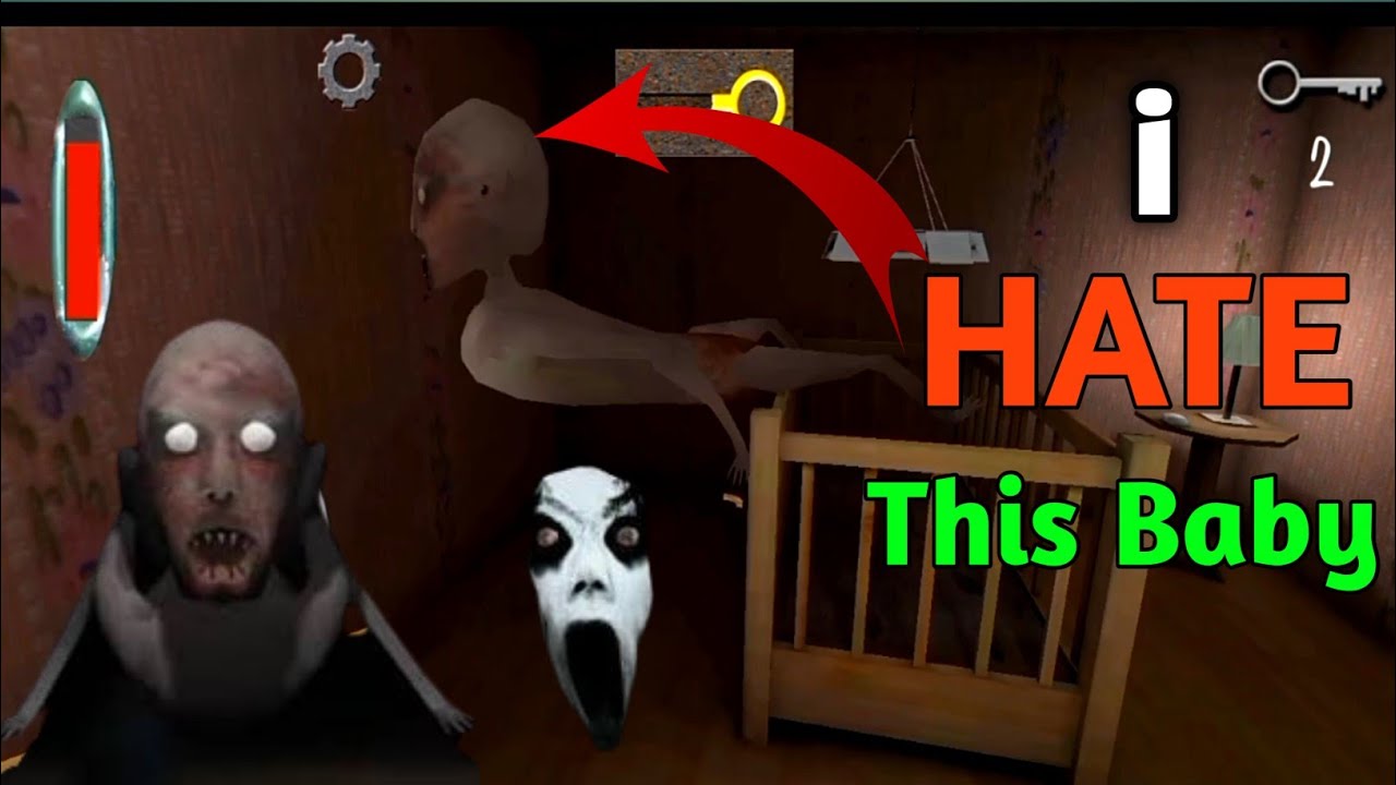 I hate this baby😡🤬||The child of slendrina horror game - YouTube