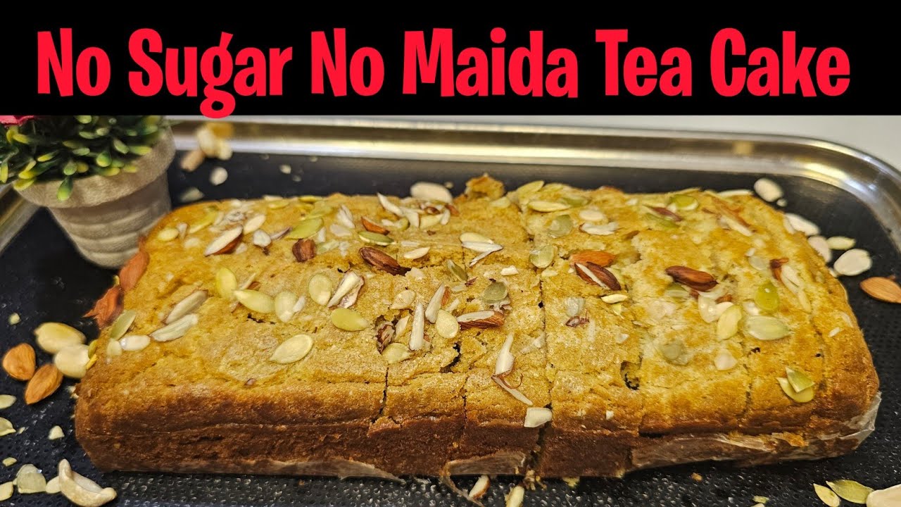Sugar free cake |Healthy & Delicious | Diabetic-Friendly Tea Cake - YouTube