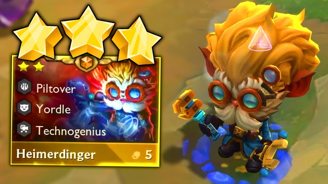 Is This Comp Free Challenger Heimerdinger 3 Star Tft Set 9 Youtube