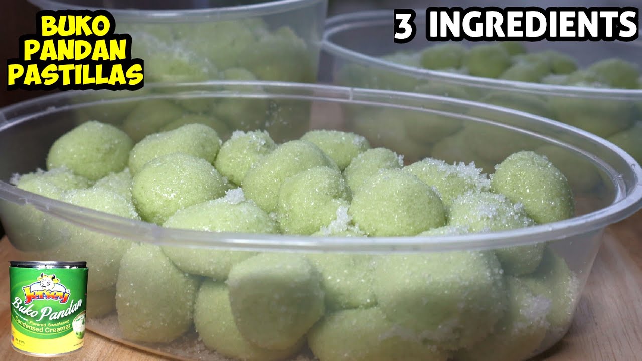 Buko Pandan Pastillas Recipe || Easy No Cook Buko Pandan Pastillas ...