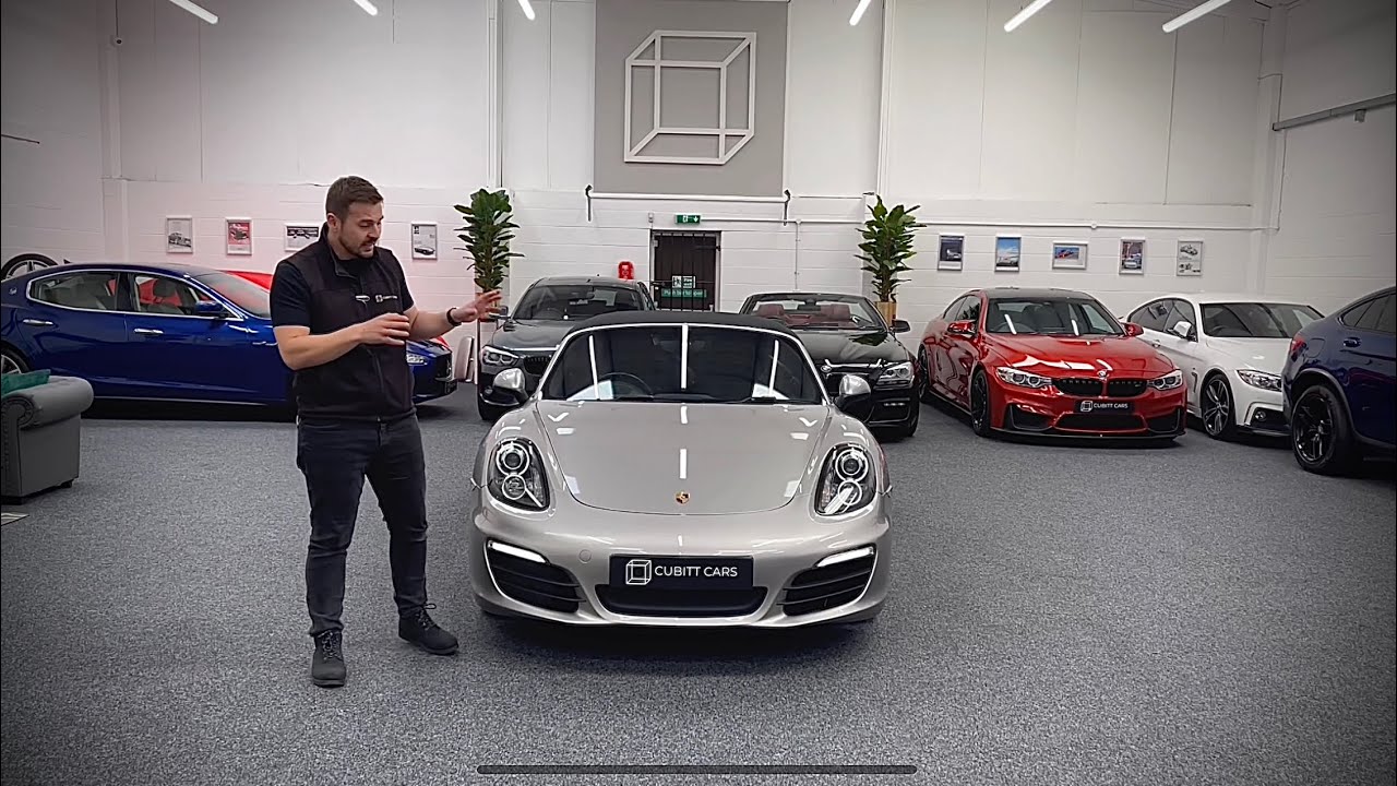 Porsche Boxster S 981 for sale @ Cubitt Cars - YouTube