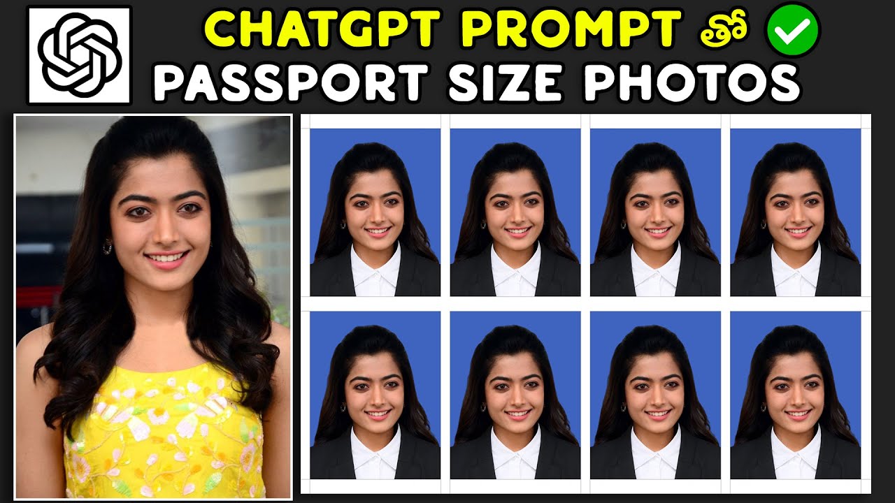AI Magic - Easily Create Passport Size Photos with Chatgpt Prompt | AI ...