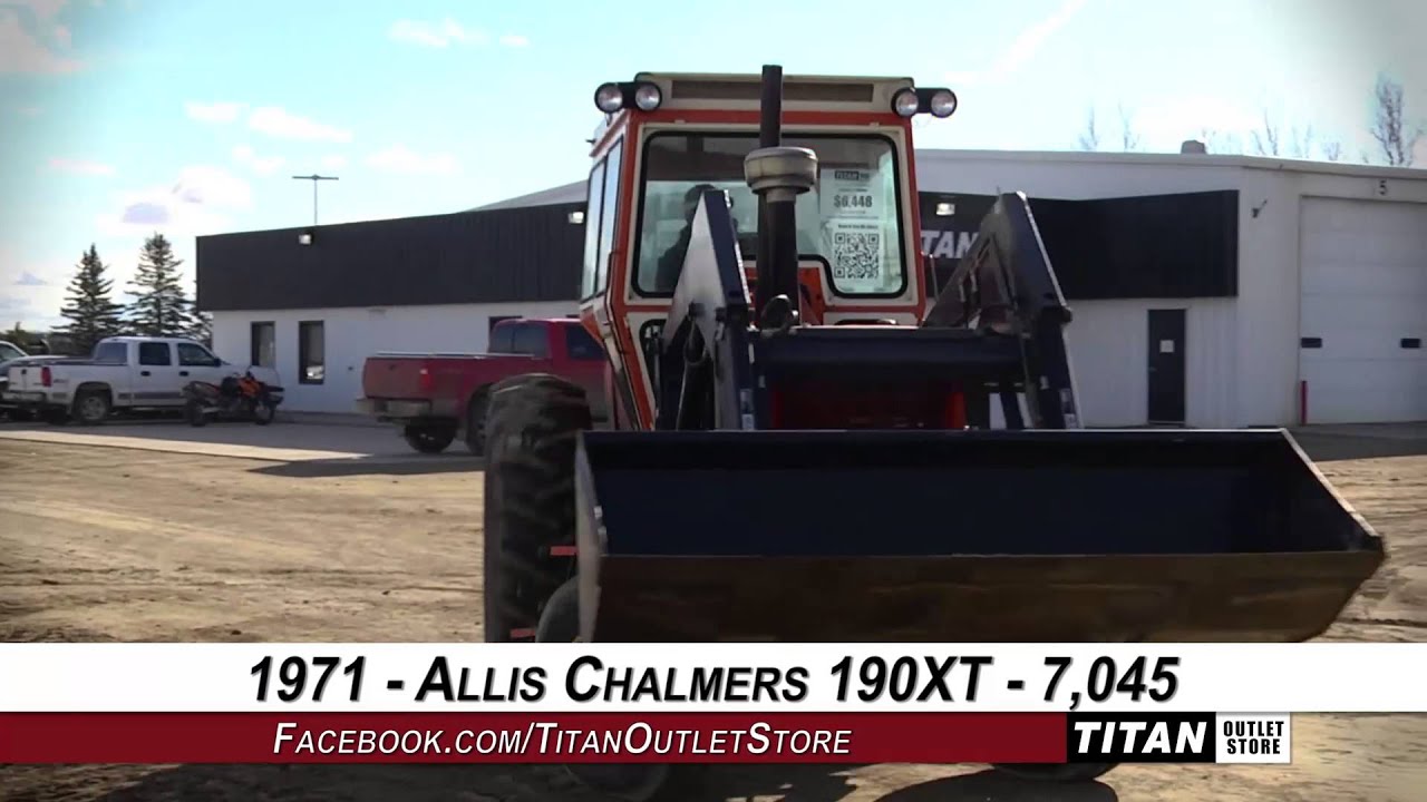 Allis Chalmers 190XT - 7045 hrs, Loader, Cab/Heat Tractor Sold on ELS ...