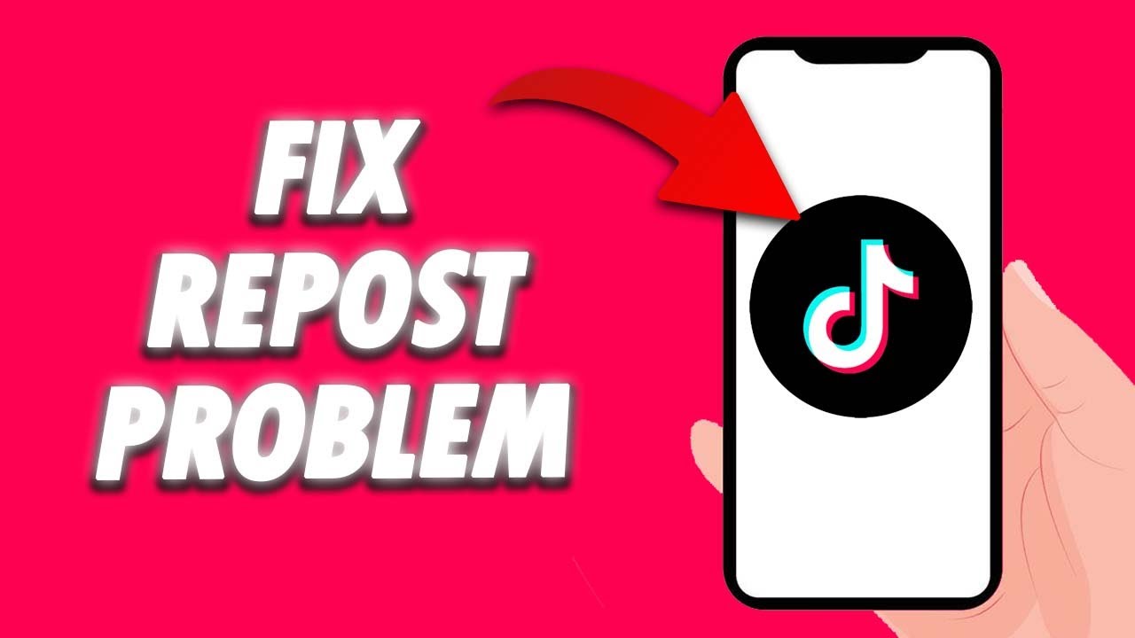 How To Fix Tiktok App Repost Problem 2024 - YouTube