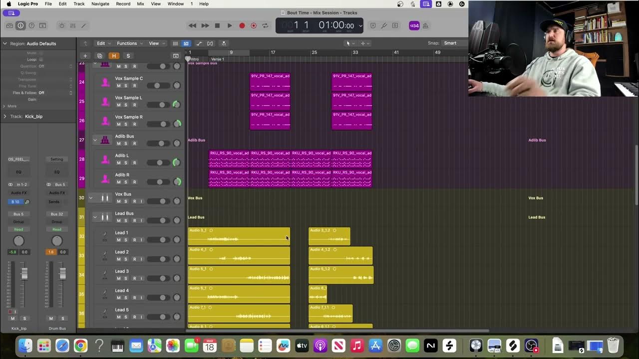 EP 1 | Journey To Pro Music Producer & Engineer | Production Day - YouTube