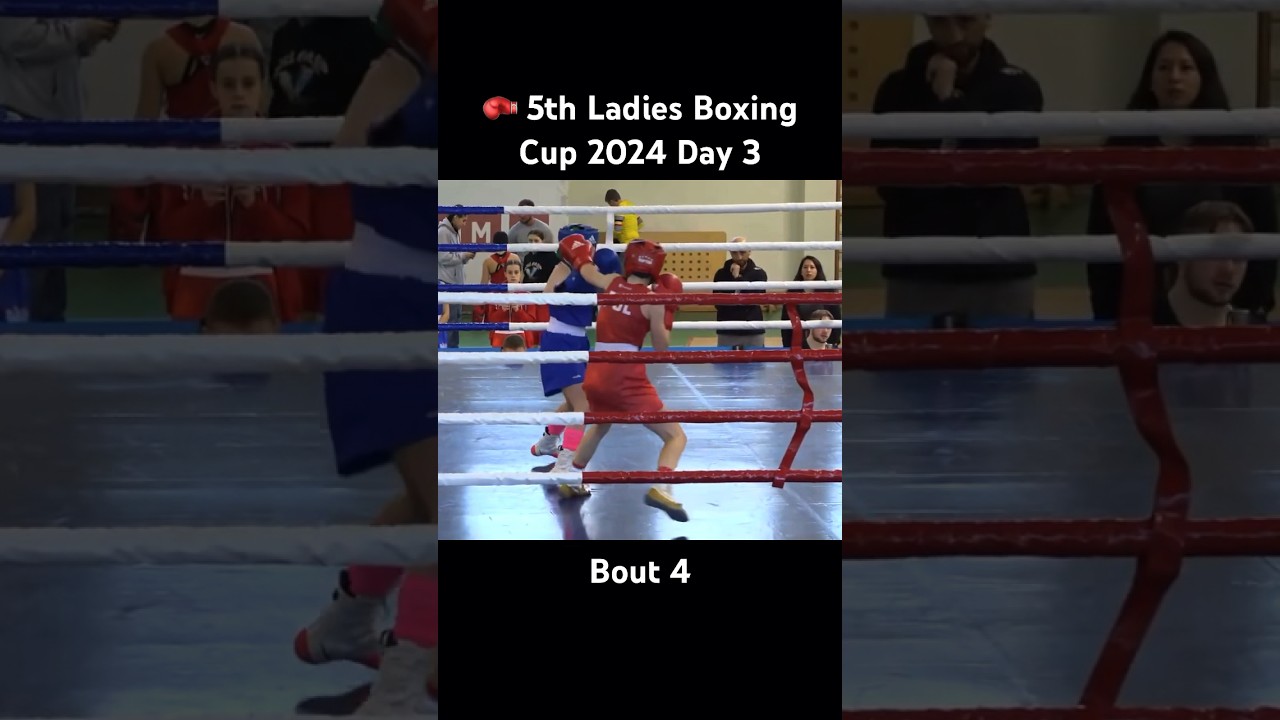🥊Bout #4 5th Riga Ladies Boxing Cup 2024 Day 3 #boxing #fight - YouTube
