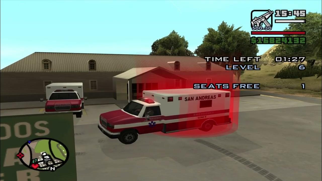 Grand Theft Auto San Andreaspc 10 Vanilla Storylongplay Paramedicfirefighter Youtube