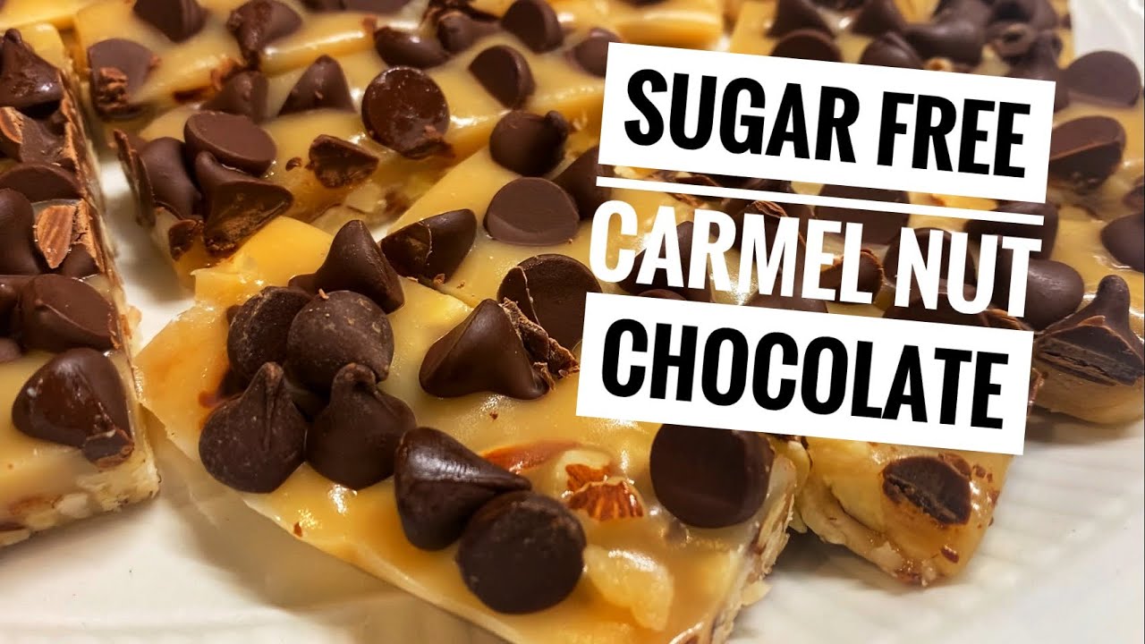 Sugar Free Caramel Nut Chocolate 12 days of desserts for Christmas ...