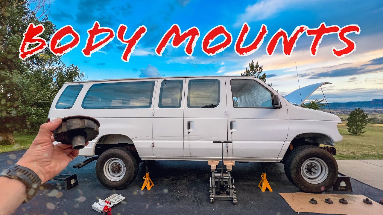 Full Body Mount Overhaul | Ford E-350/E-250 Econoline Van - YouTube
