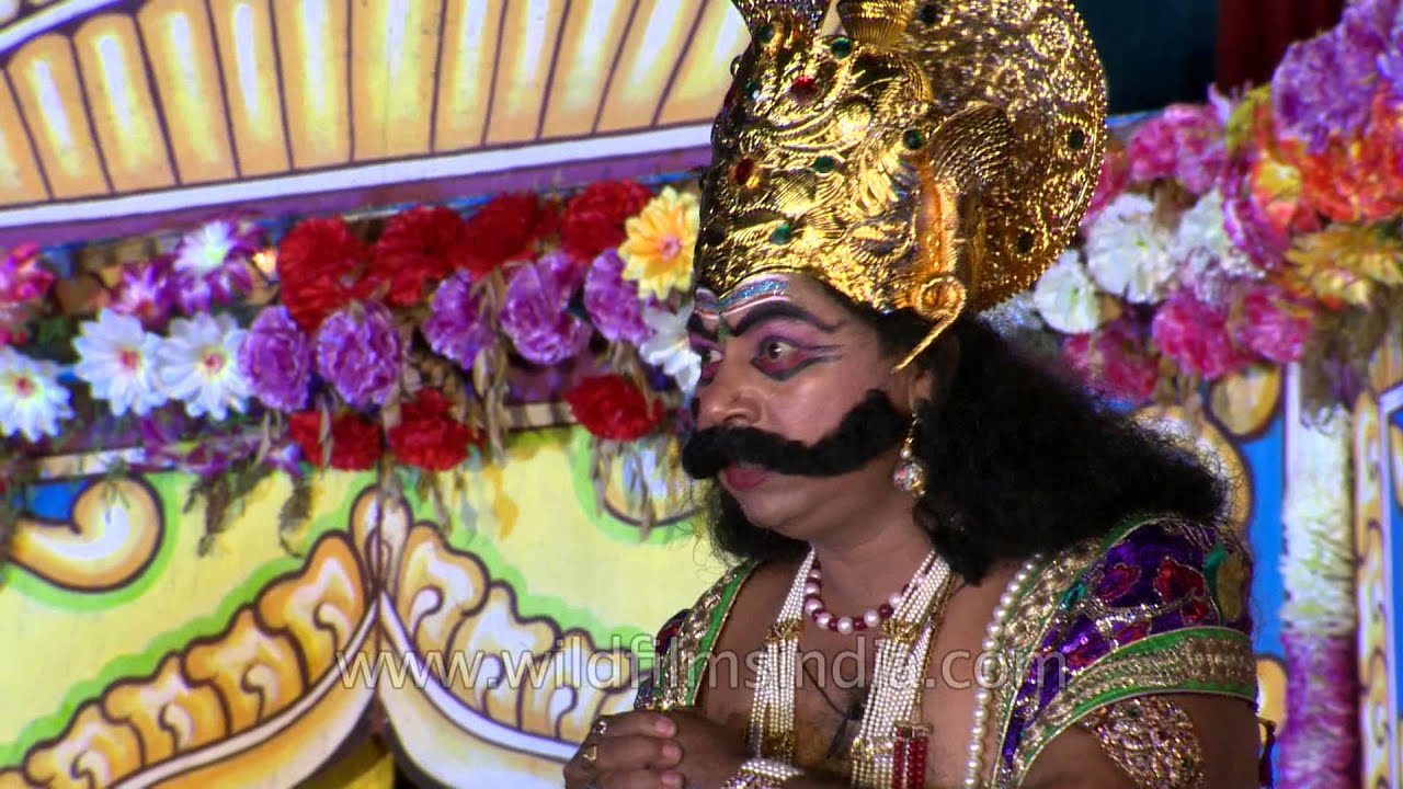 Ravan receives the news of Meghnath's death - YouTube